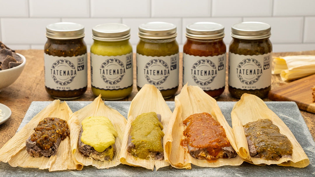 Tamales with Tatemada Salsas – TATEMADA®